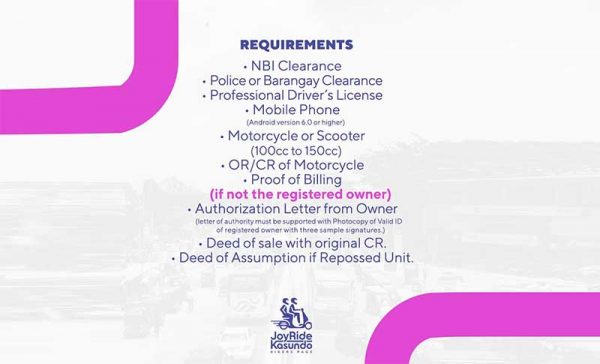 JoyRide PH application process: The Ultimate Guide • Tech Patrol